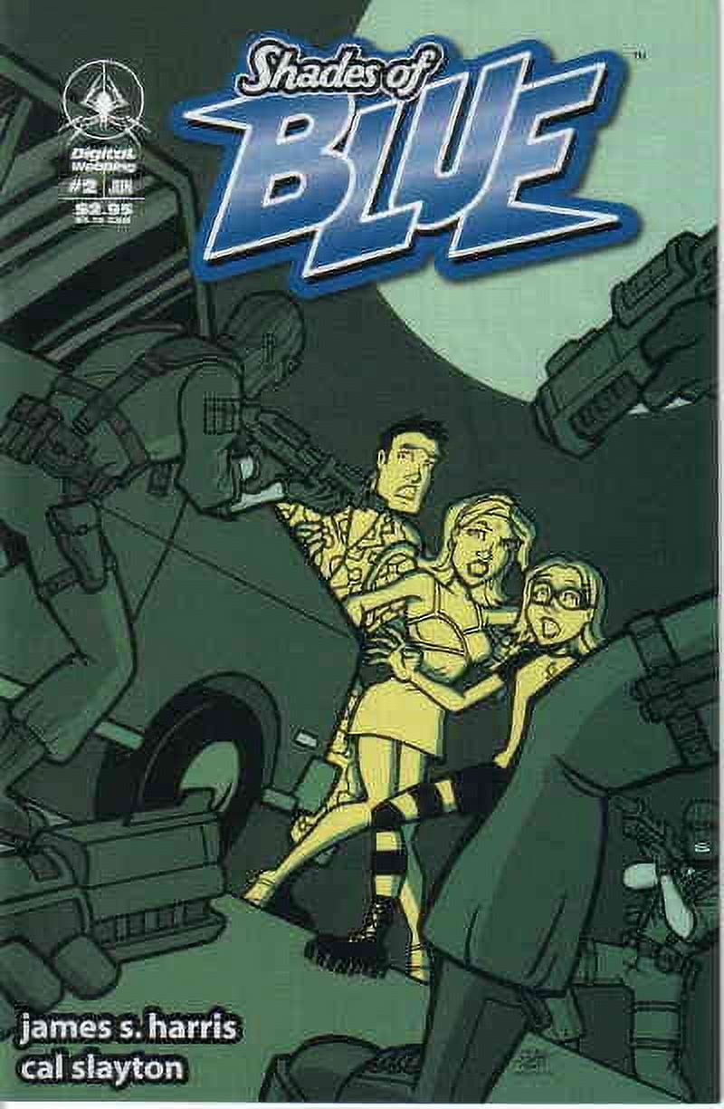 Shades of Blue (Digital Webbing) #2 VF ; Digital Webbing Comic Book ...