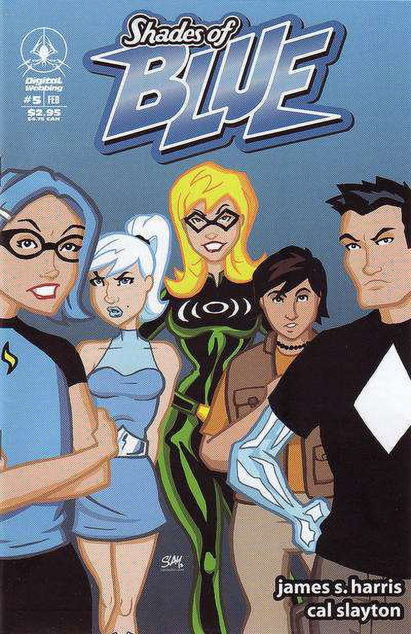 Shades of Blue (Digital Webbing) #5 VF ; Digital Webbing Comic Book ...