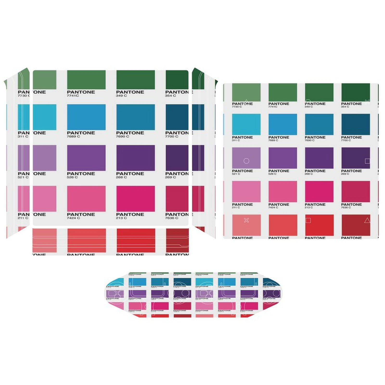 Shades of Pantone Colors PS4/PS4 Pro/PS4 Slim Skin Sticker For Console ...