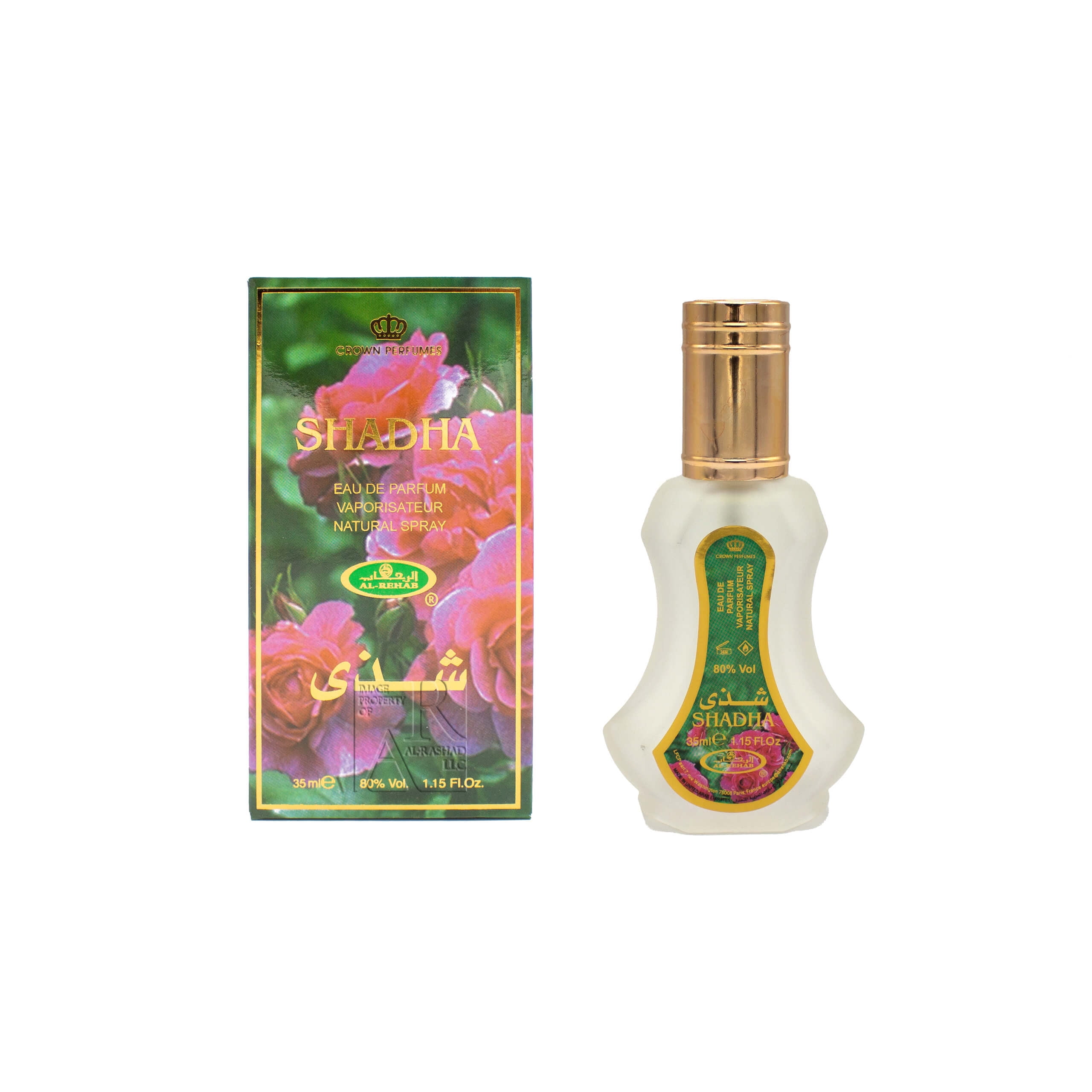 Shadha - Al-Rehab Eau De Natural Perfume Spray - 35 ml (1.15 fl. oz ...