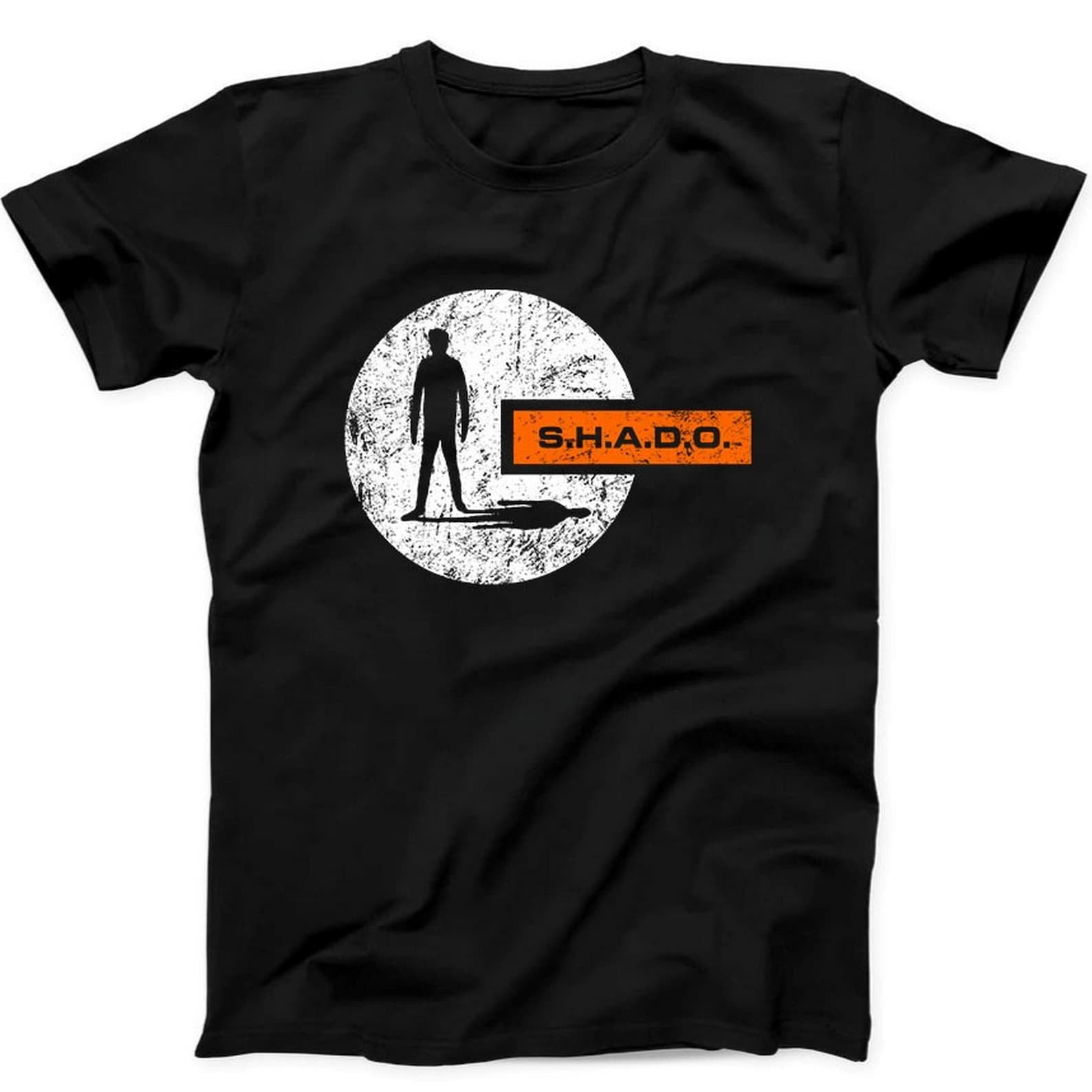 Shado Gerry Anderson TV Show UFO Sci Fi Retro Gift Tee Black T Shirt ...