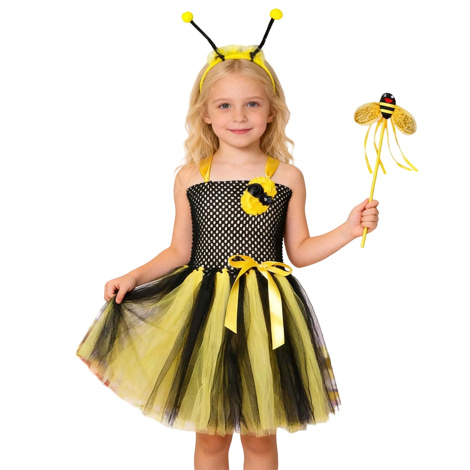 Shadoumai 2T Dresses for Toddler Girls Dress Tutu Skirt Set For Holiday ...