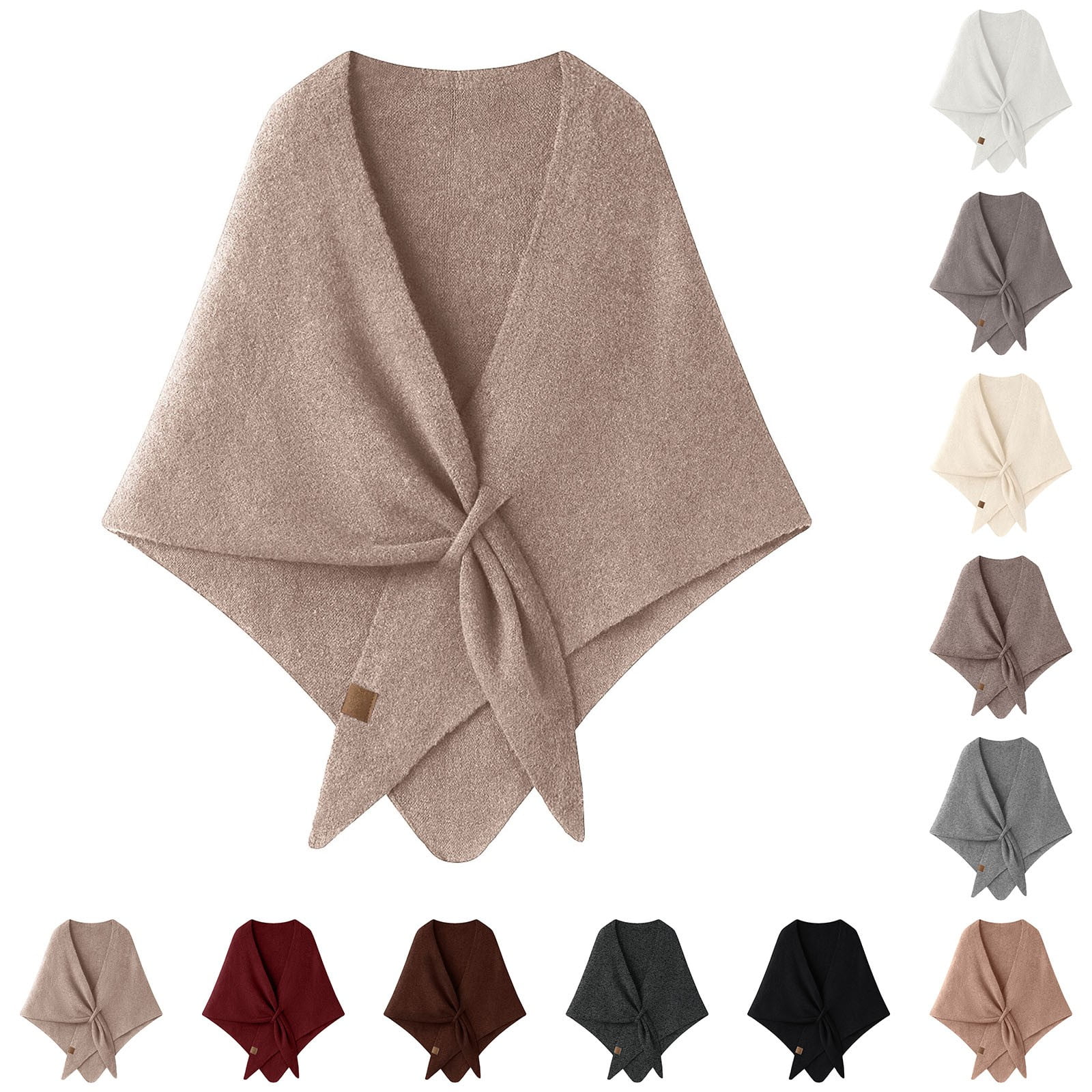 Shadoumai Pashmina Shawl Wraps Knitted Shawls And Wraps Cardigan Cape ...