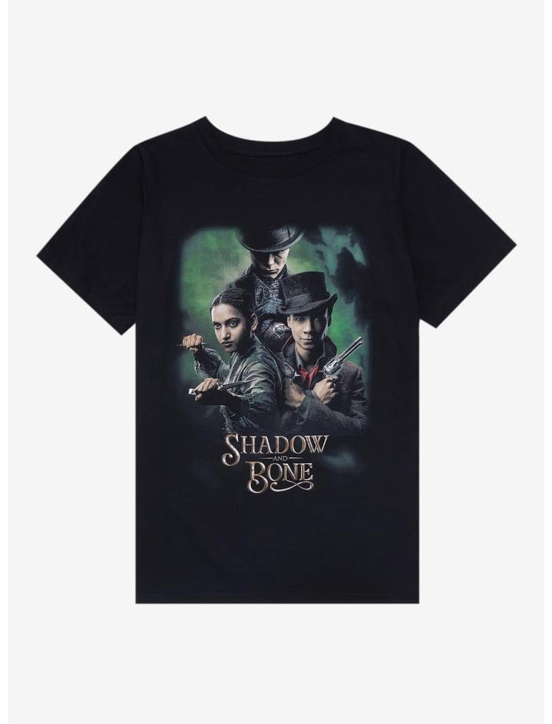 Shadow And Bone The Crows Trio Boyfriend Fit GirlsT-Shirt XL Cotton Hot ...
