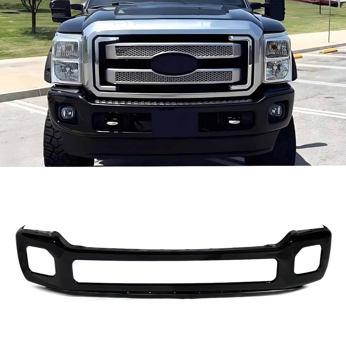 Shadow Black For 2011-2016 Ford F250 F350 F450 Super Duty Front Bumper ...