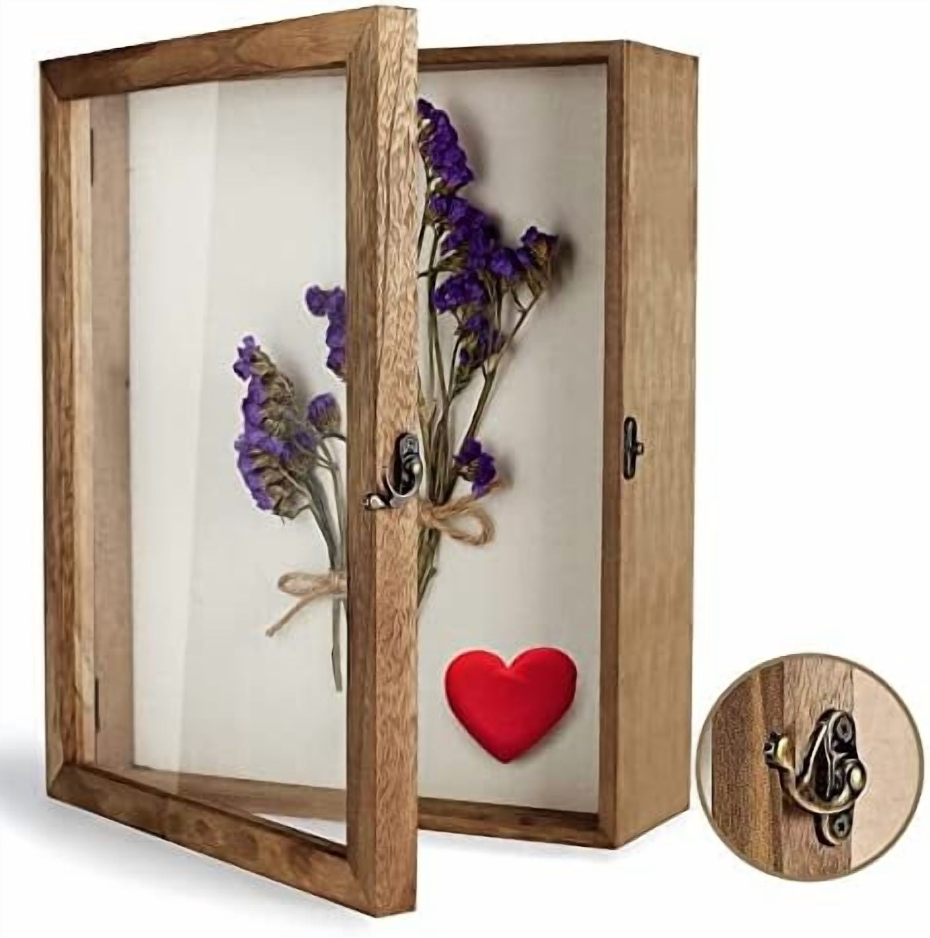 Shadow Box Display Case 11 x 14 Shadowbox Frame with Linen Back ...