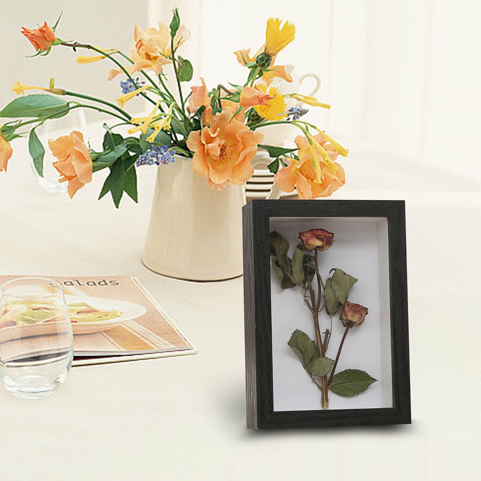 Shadow Box Display Case Shadow Box Picture Frame Back Memorabilia ...