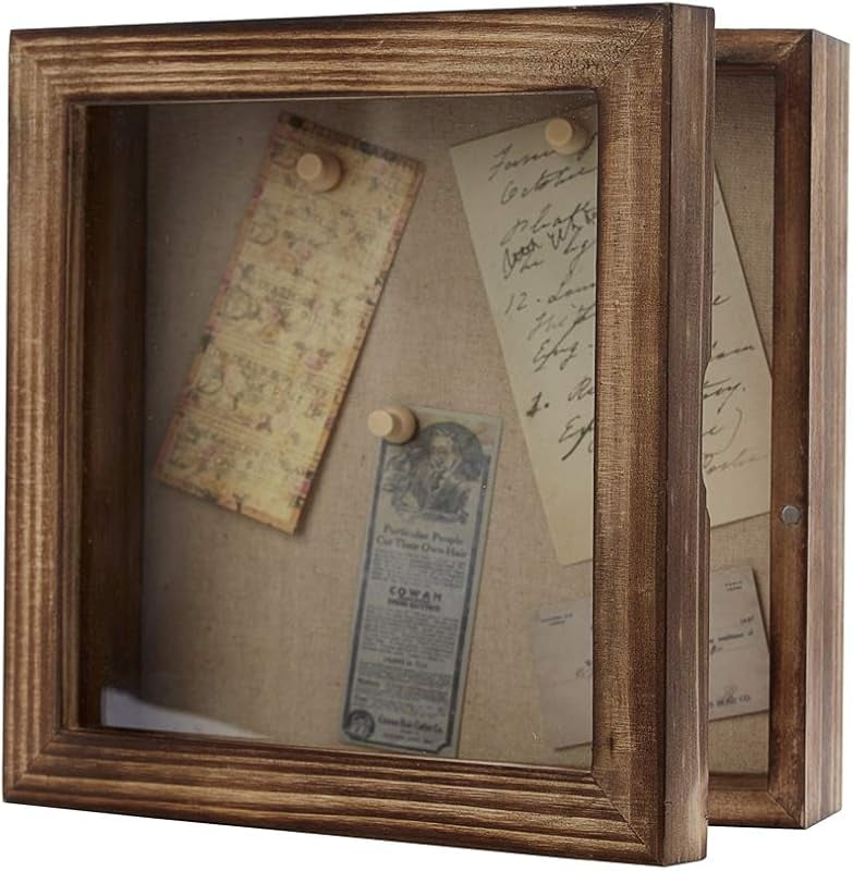 Shadow Box Frame 5x12.5 Flower Shadow Box Pin Display Case Cabinet ...