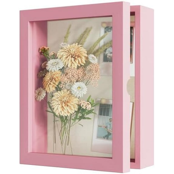 Shadow Box Frame 8x10 Shadow Box Display Case with Linen Back ...