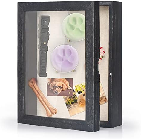 Shadow Box Frame 8x10 Shadow Box Display Case with Linen Back ...