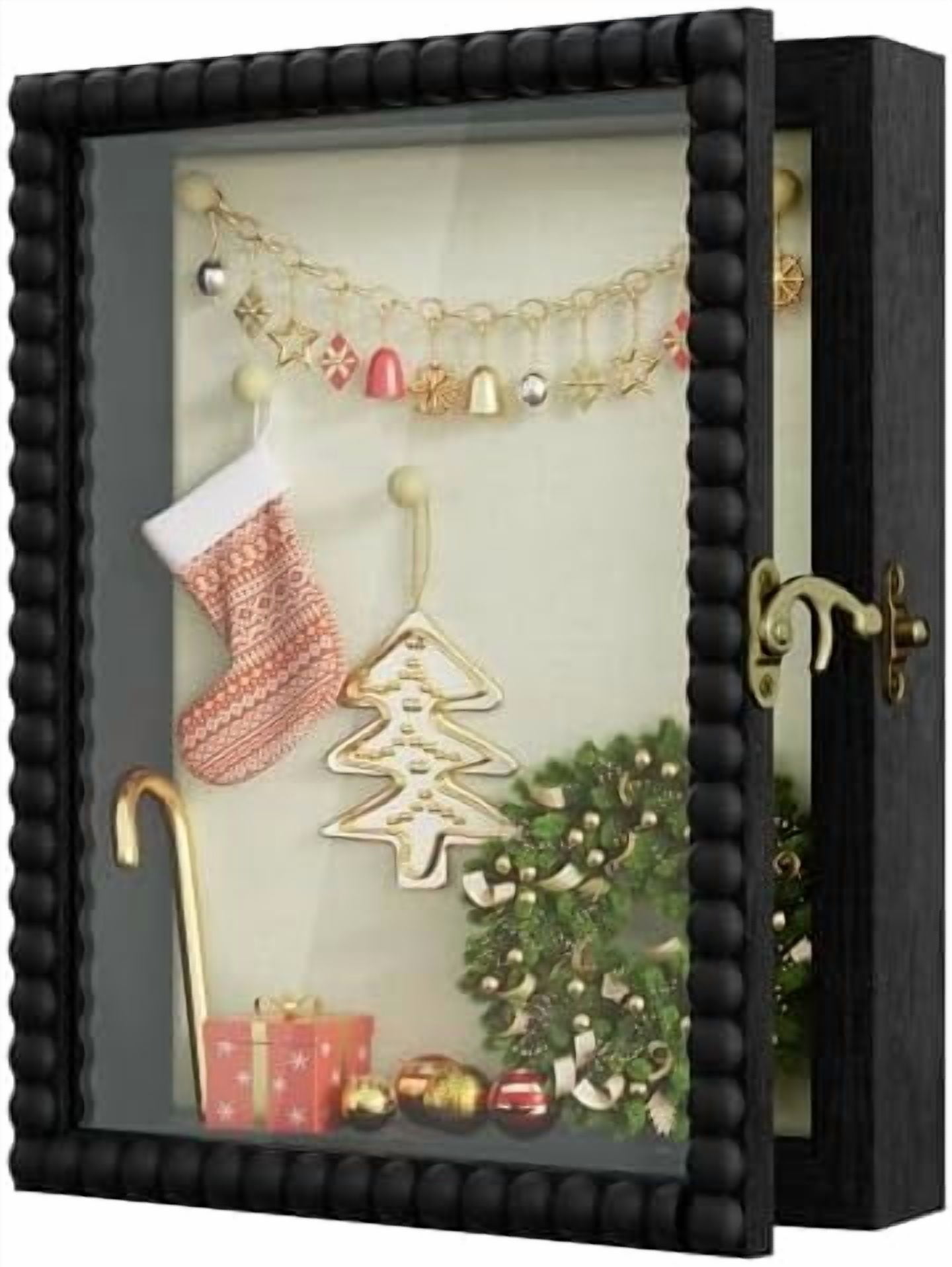 Shadow Box Frame 8x10,Wood Deep Shadow Box Display Case with Unique ...