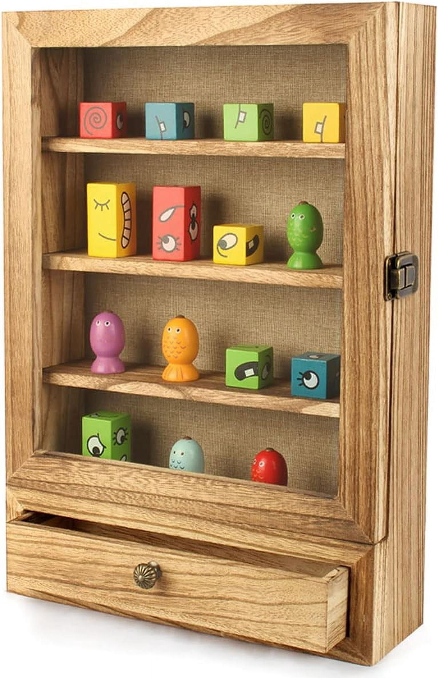 Shadow Box Frame with Drawers, 11" X 16" Large Deep Shadow Box Display ...