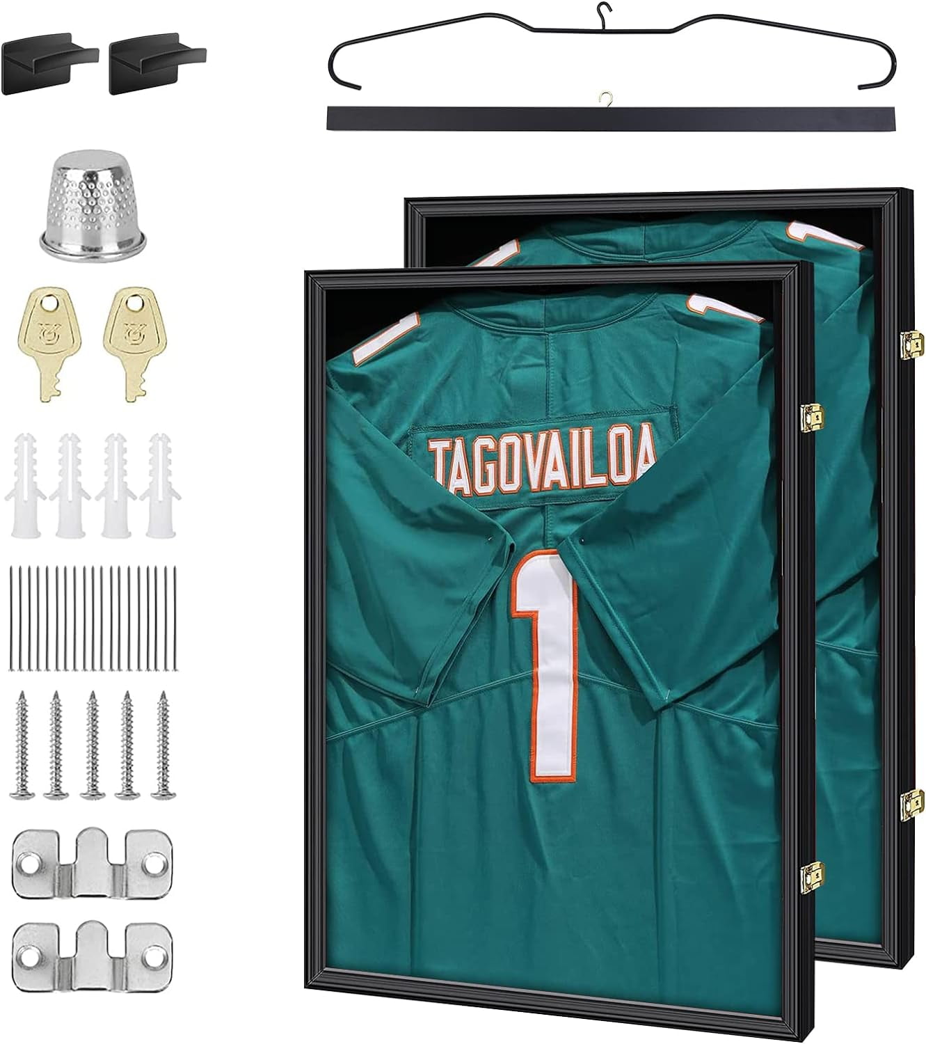 Shadow Box Frame, Jersey Frame, Display Case, Jersey Display Extra ...