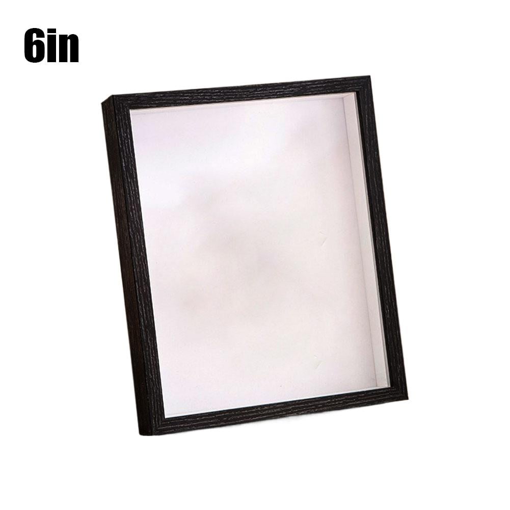 Shadow Box Picture Frame Display Cases, Wooden Frame with Linen Lining ...