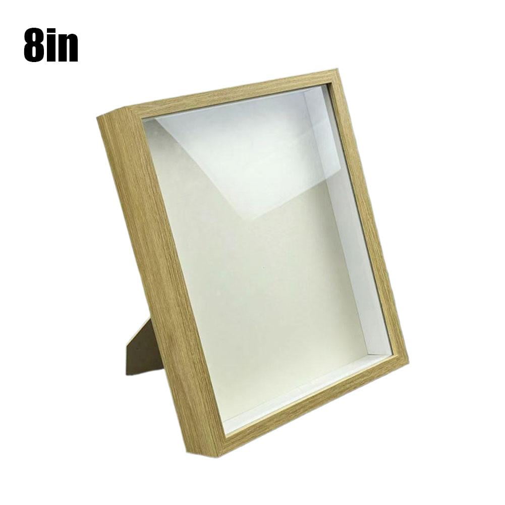 Shadow Box Picture Frame Display Cases, Wooden Frame with Linen Lining ...