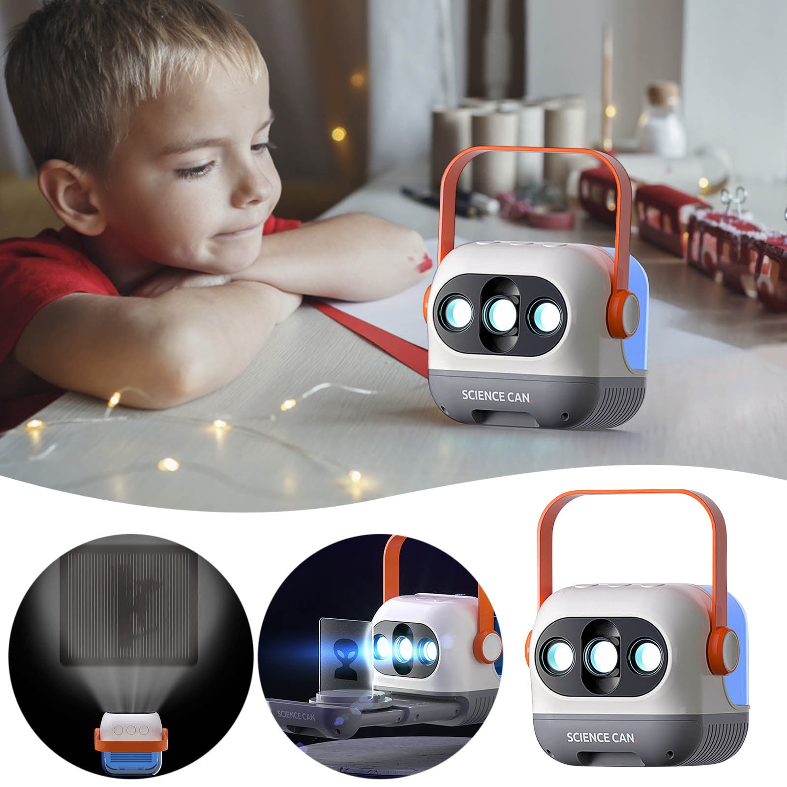 Shadow Box Toy for Kids, Portable Small Story Projector for Kids Gift ...