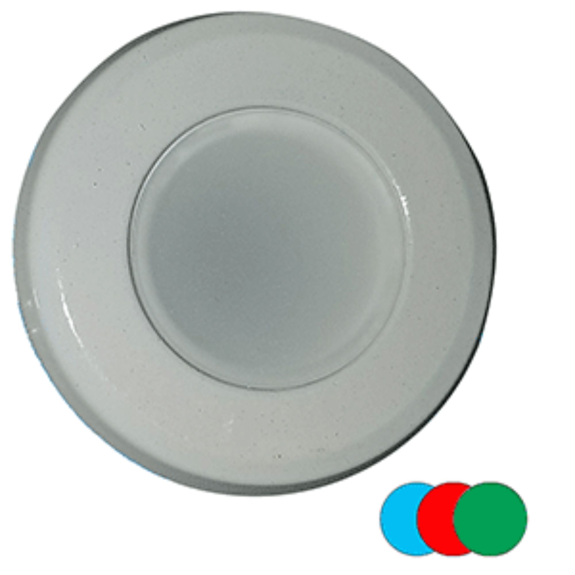 2" White Round Marine Color Changing Dimmable Downlight - Walmart.com