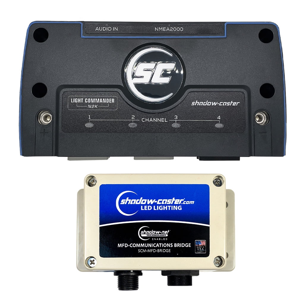 Shadow Caster NMEA2000 Light Commander, MultiZone RGB Lighting Control ...