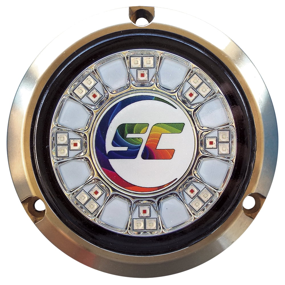 Shadow-Caster SCR-24 Bronze Underwater Light - 24 LEDs - Full Color ...