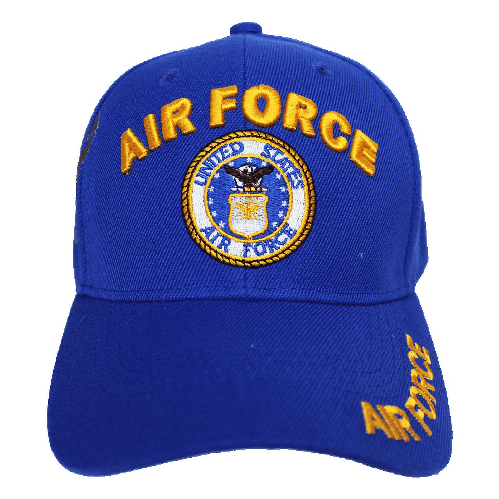 Shadow Embroidery Caps - USAF - Royal - Walmart.com