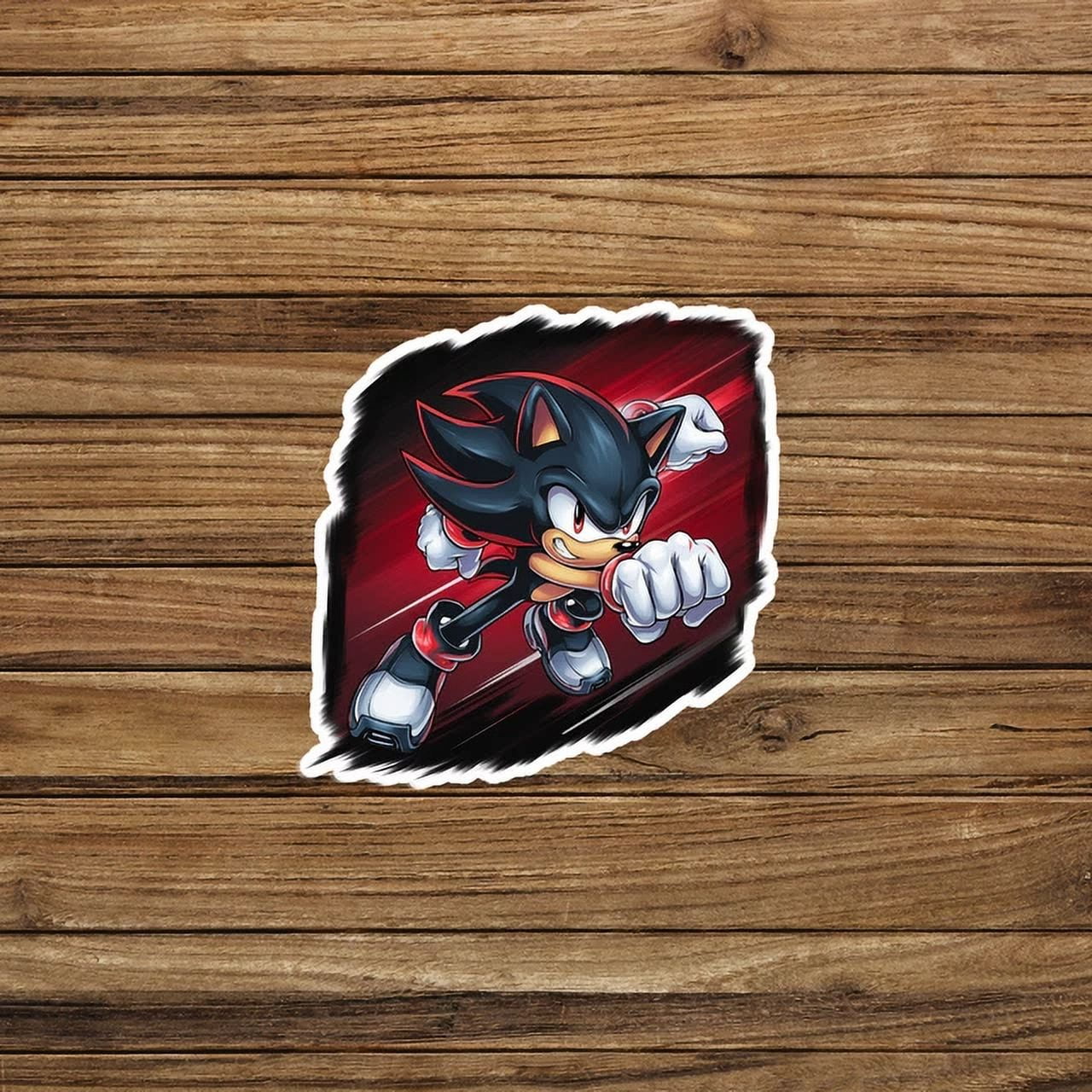 Shadow The Hedgehog Sticker - Sonic Video Game Series Decal, Edgy Gamer ...