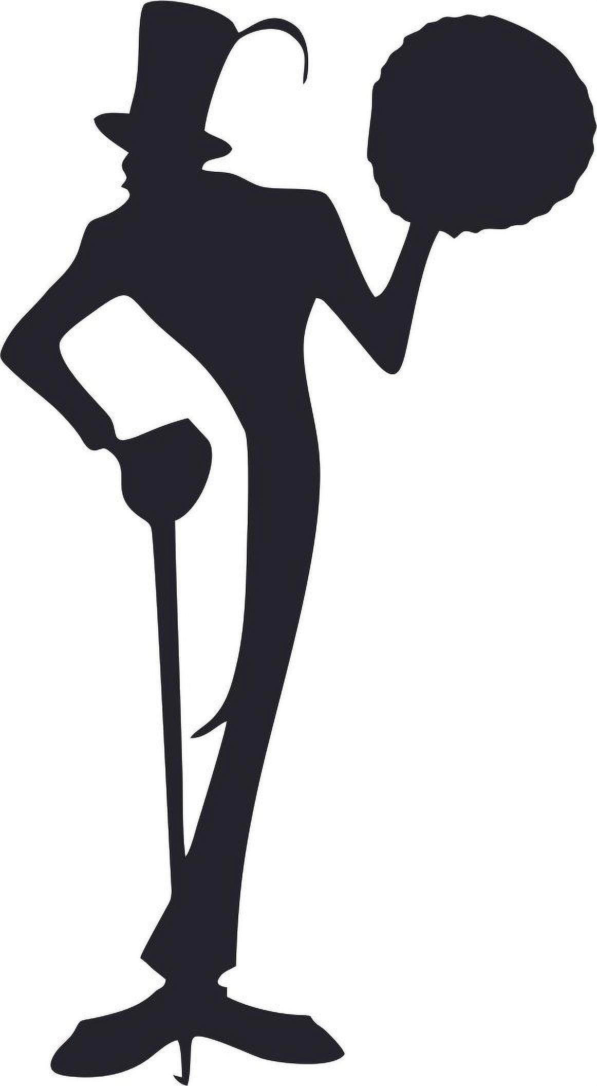 Shadow Man Princess Frog Cartoon Characters Decors Wall Sticker Art ...