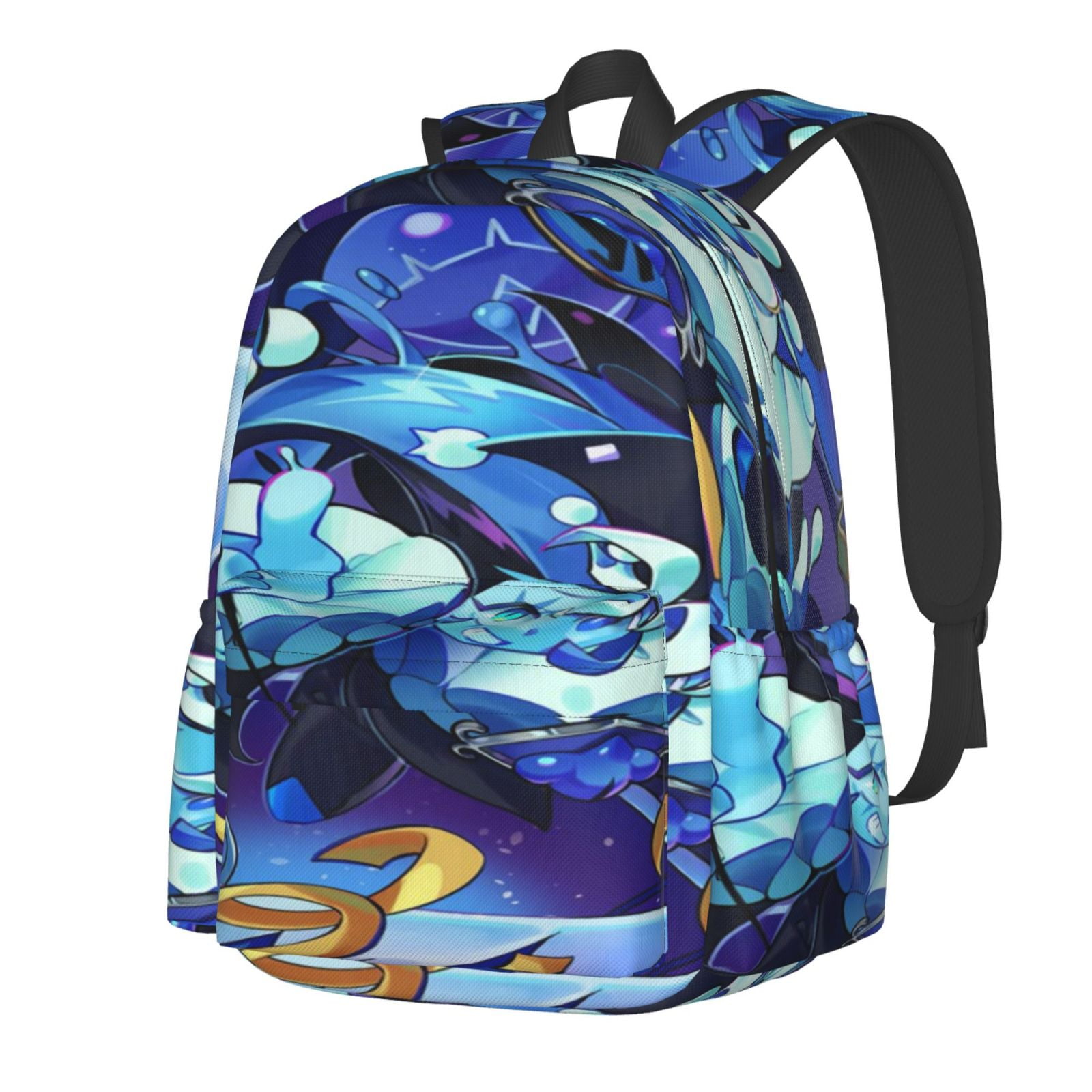 Shadow Milk Cookie Backpack Cartoon Backpacks Travel Laptop Daypack 17 Inch Bags For Men Women ...