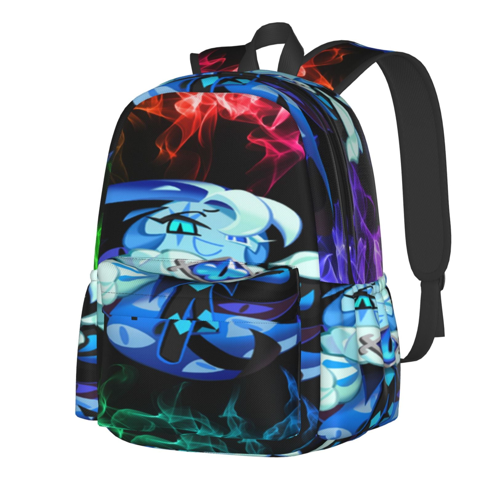 Shadow Milk Cookie Backpack Cartoon Backpacks Travel Laptop Daypack 17 Inch Bags For Men Women ...