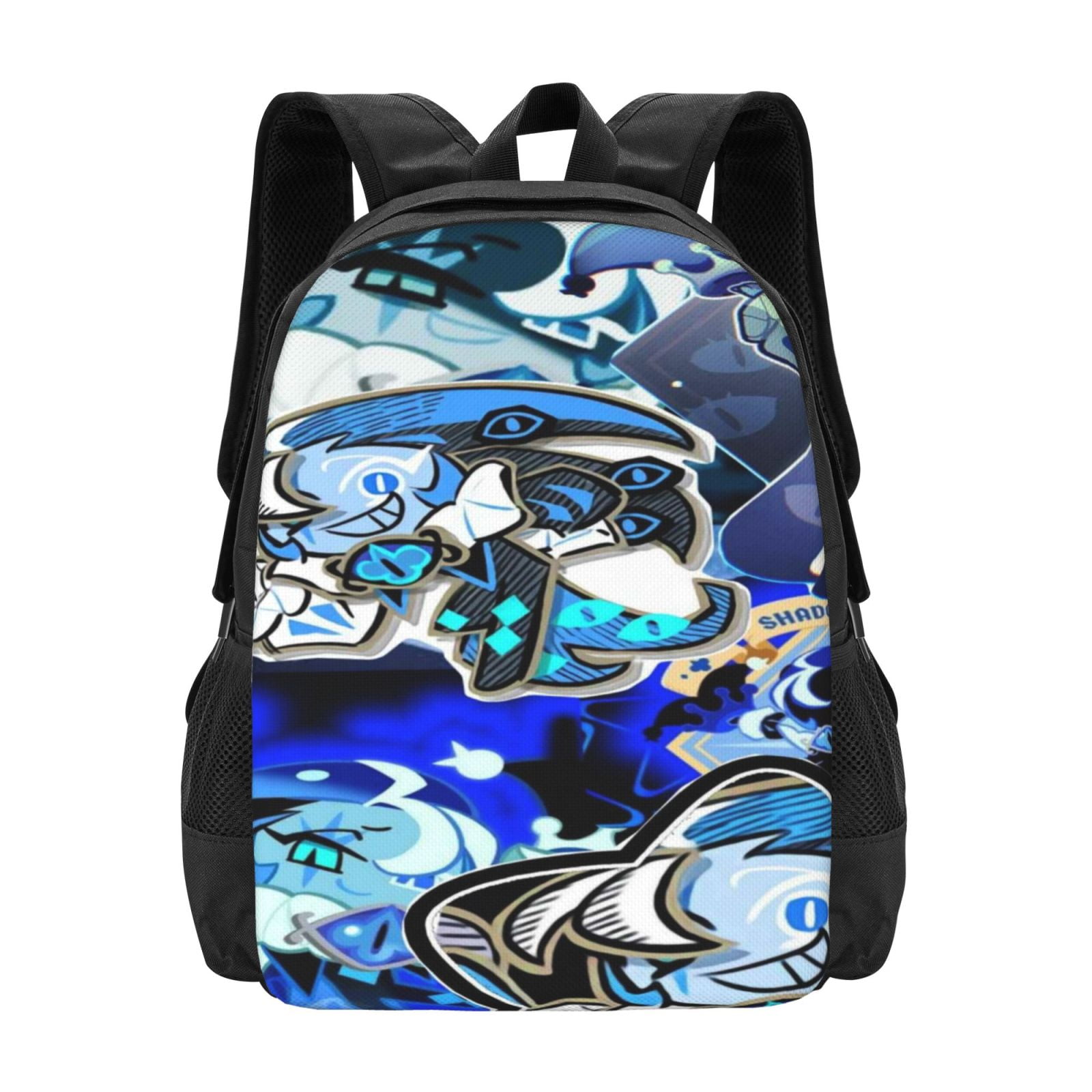 Shadow Milk Cookie Backpacks Bag Laptop Bag Bookbag Backpack 16.5 Inch For Daily - Walmart.com