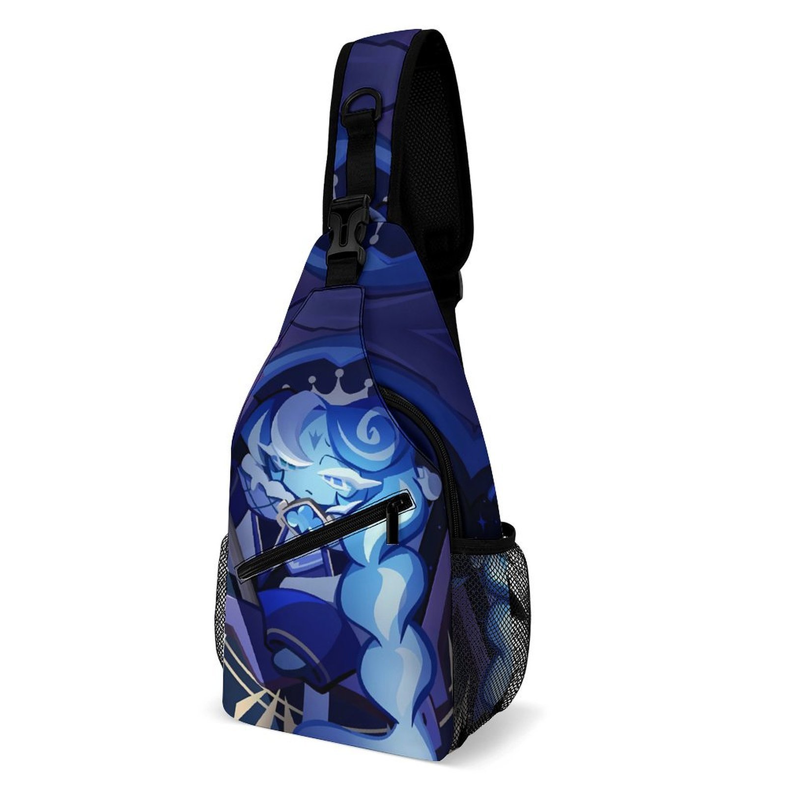 Shadow Milk Cookie Crossbody Backpack For Men Women Sling Bag Cartoon ...