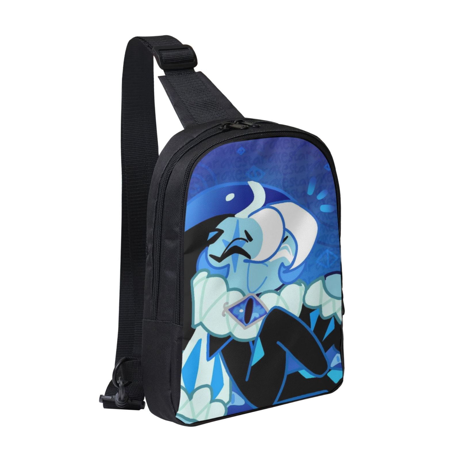 Shadow Milk Cookie Crossbody Sling Bag Fanny Pack Sling Chest Bag Dual ...