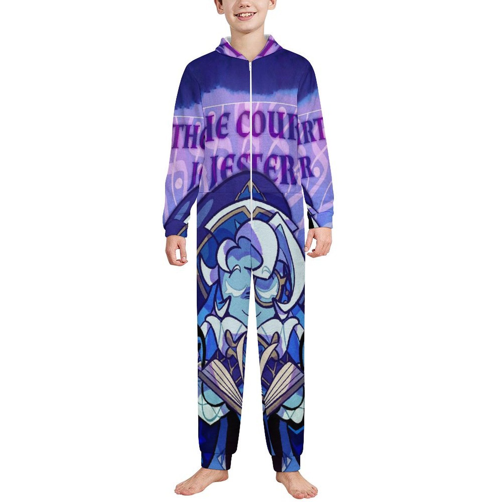 Shadow Milk Cookie Hoodie Zipper Onesie Pajamas Jumpsuit One-Piece ...