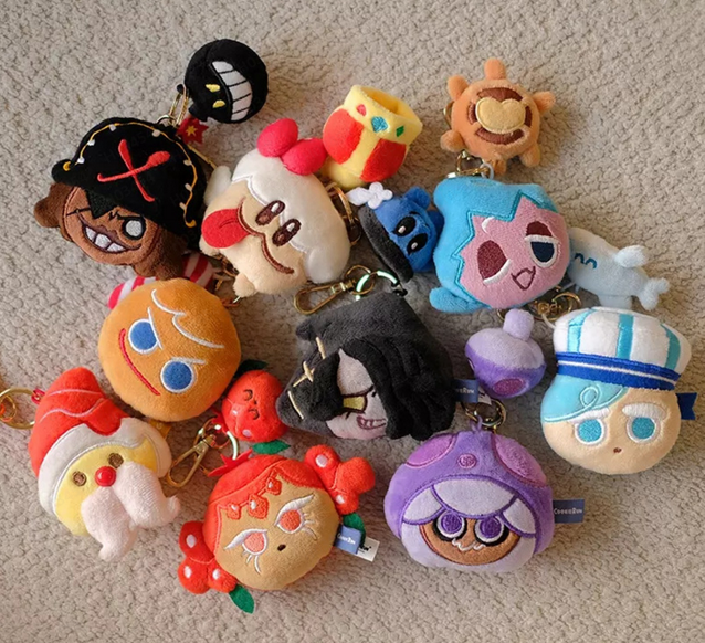 Shadow Milk Cookie Keychain 4.7inch, Stuffies Plush Keychain，Keychain ...