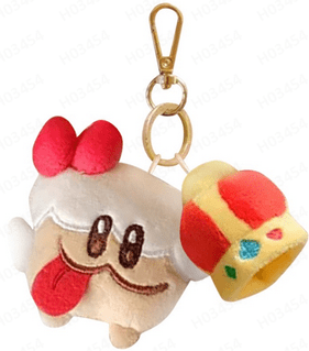 Shadow Milk Cookie Keychain 4.7inch, Stuffies Plush Keychain，Keychain ...