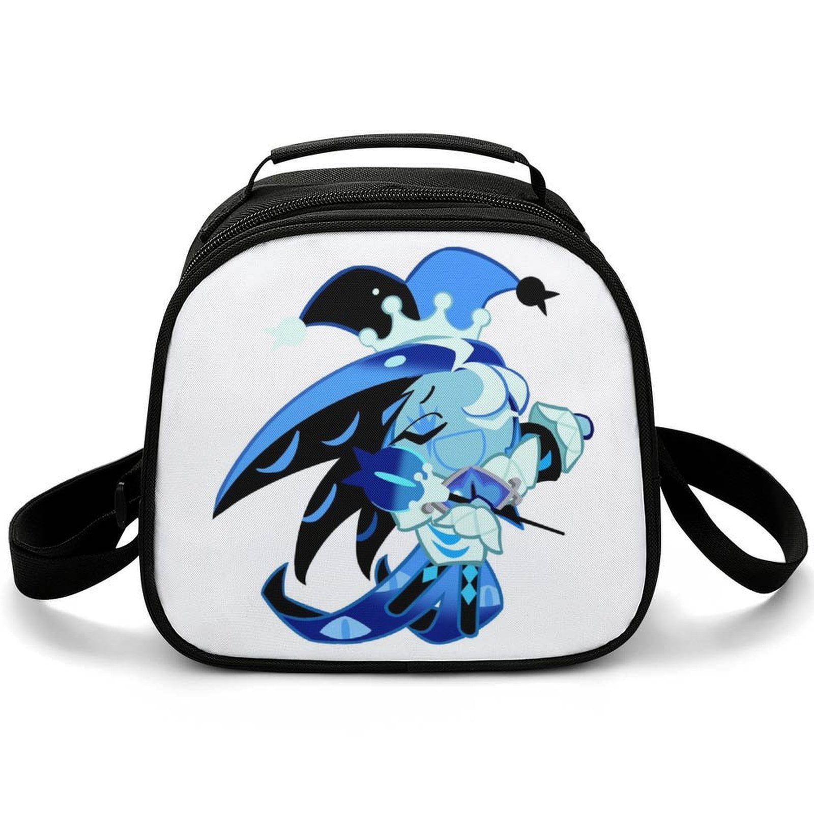 Shadow Milk Cookie Lunch Bag Insulated Lunch Box Tote Bag Adjustable ...