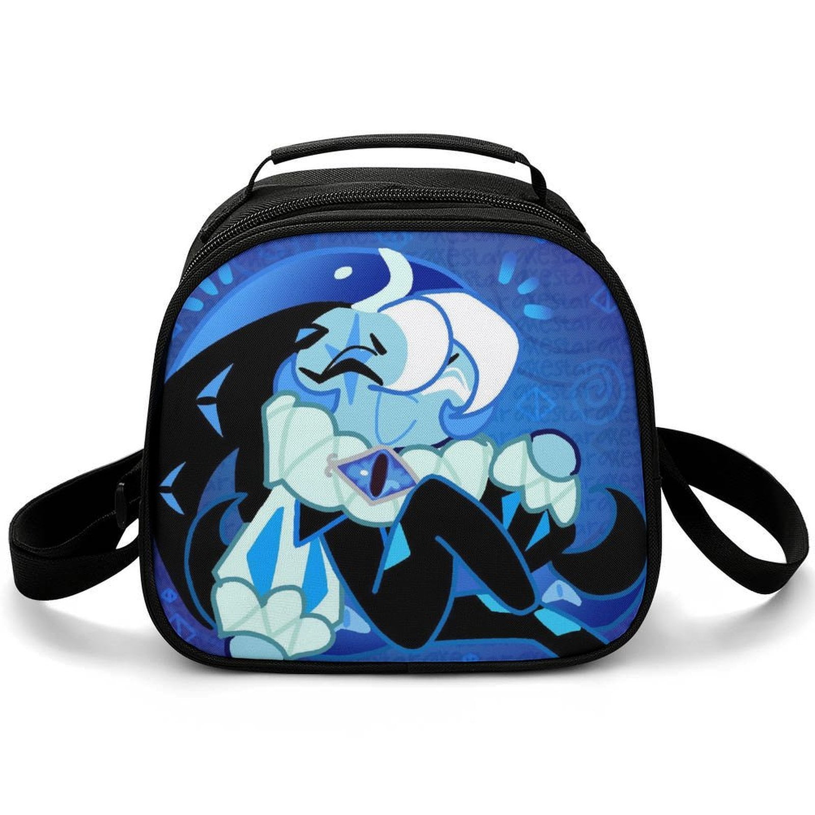 Shadow Milk Cookie Lunch Bag Insulated Lunch Box Tote Bag Adjustable ...