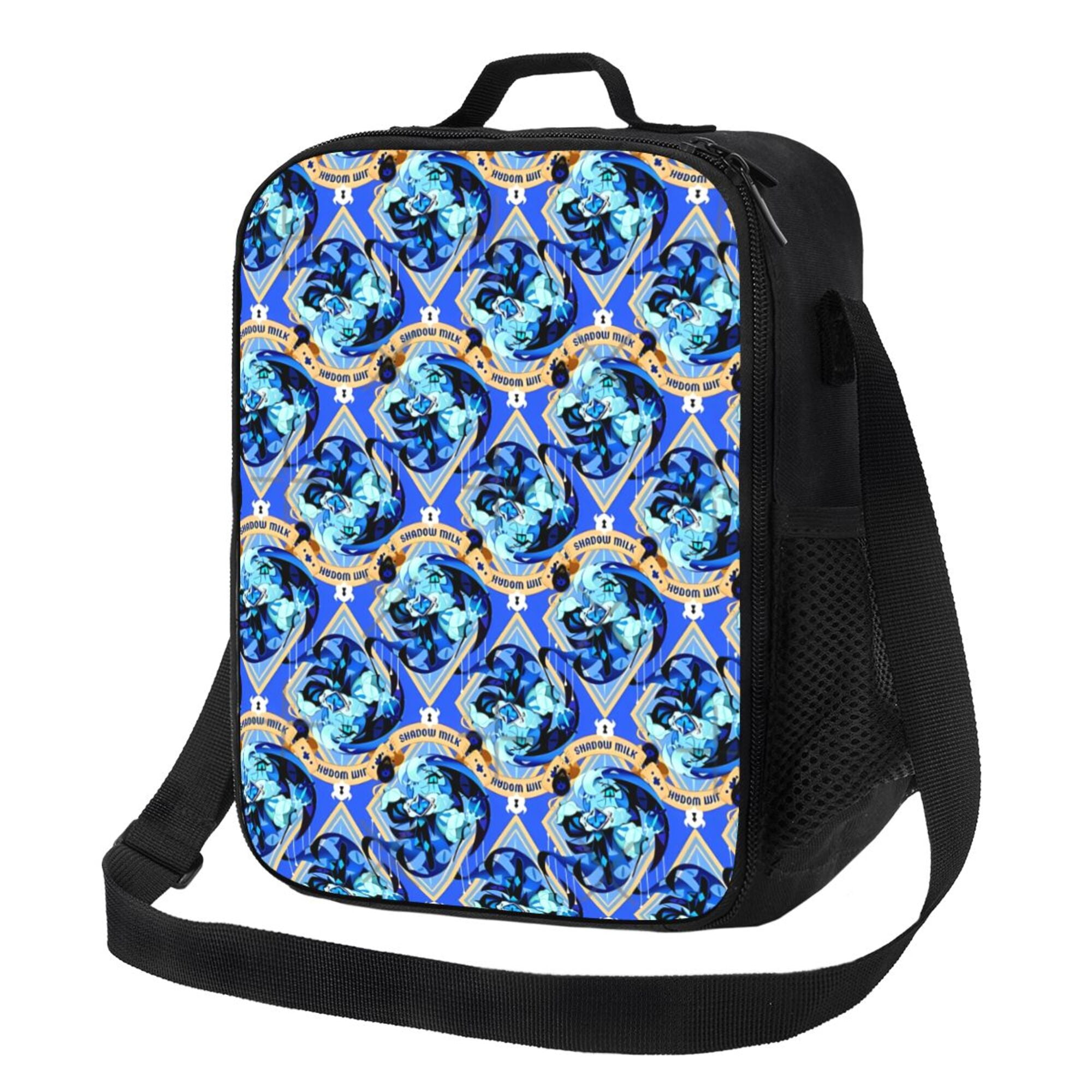 Shadow Milk Cookie Lunch Bag Lunch Box Lightweight Durable Lunch Tote ...