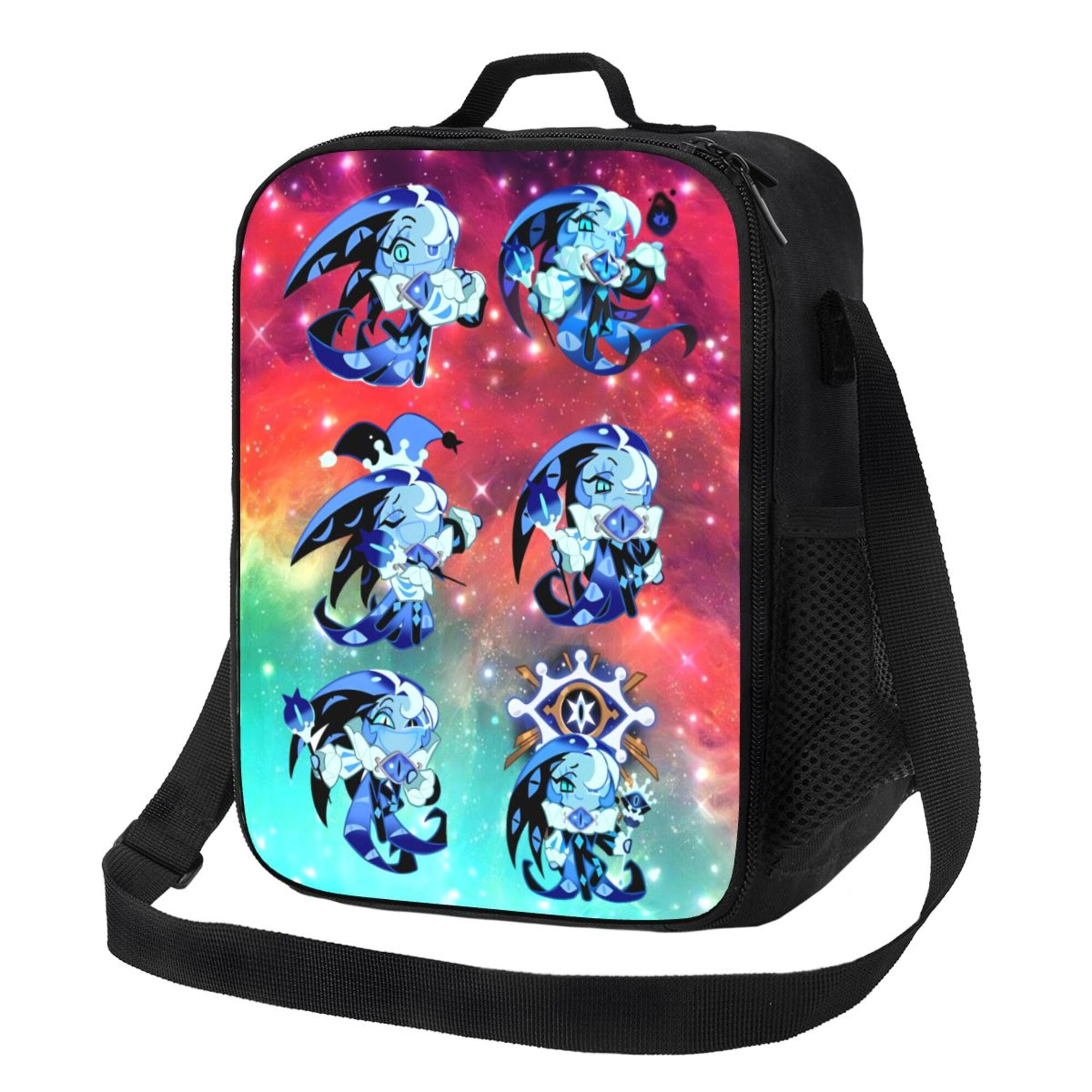 Shadow Milk Cookie Lunch Bag Lunch Box Lightweight Durable Lunch Tote ...