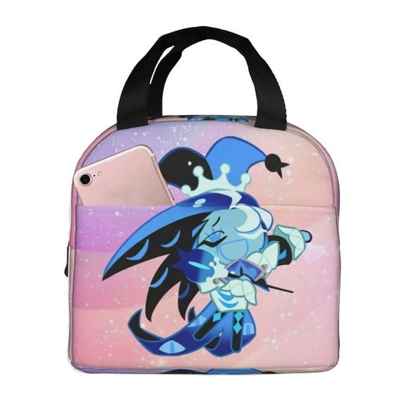 Shadow Milk Cookie Lunch Bag Tote Bag Insulated Lunch Box Picnic Beach ...