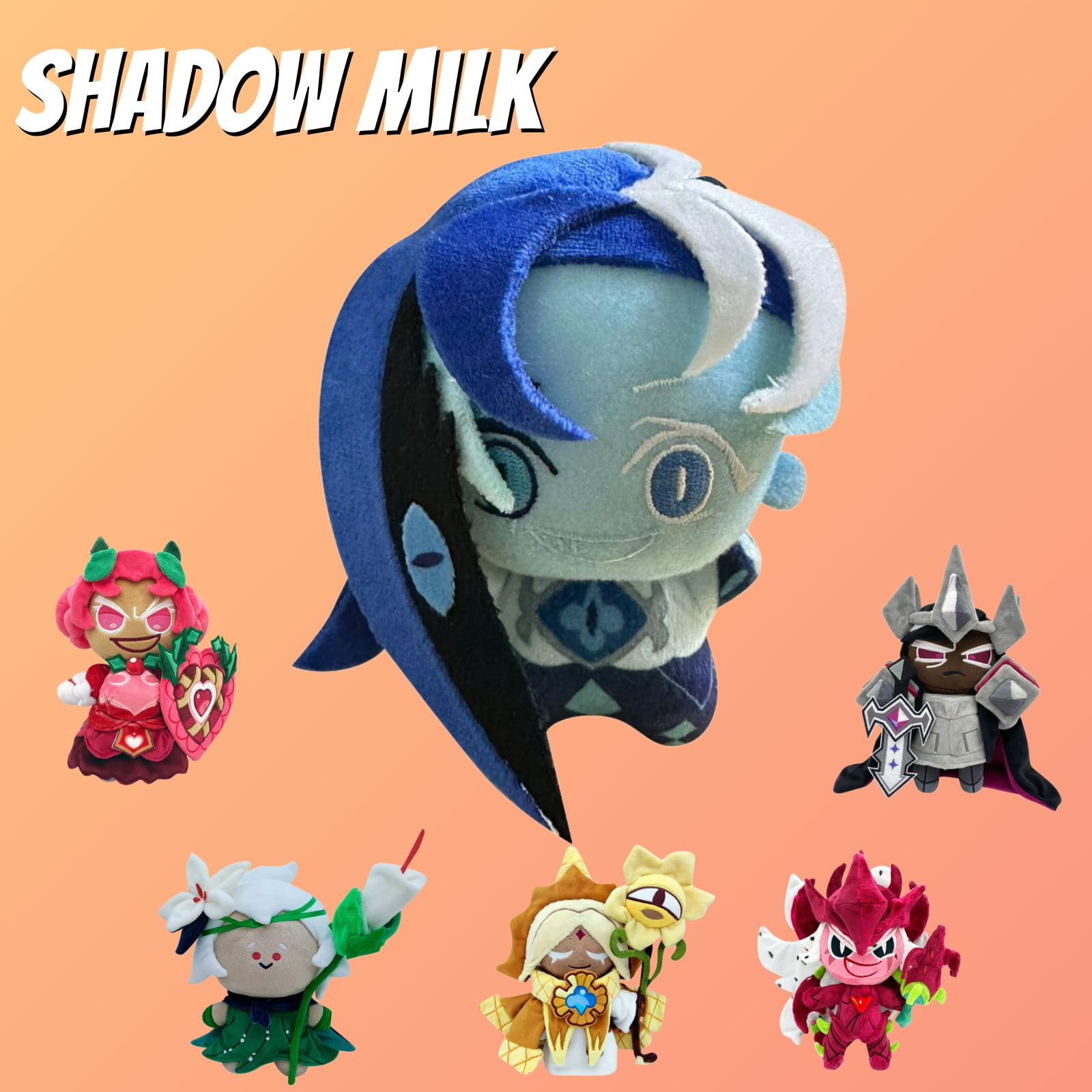 Shadow Milk Cookie Plush - 4.74 Inch Official Merchandise, Soft Stuffed ...