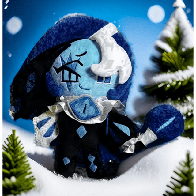 Shadow Milk Cookie Plushie - 9.8 Inch Cute Stuffed Doll, Cookie Run ...