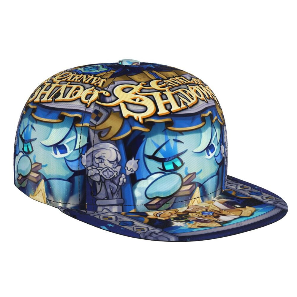 Shadow Milk Cookie Run Adjustable Brim Bill Baseball Cap Adjustable ...