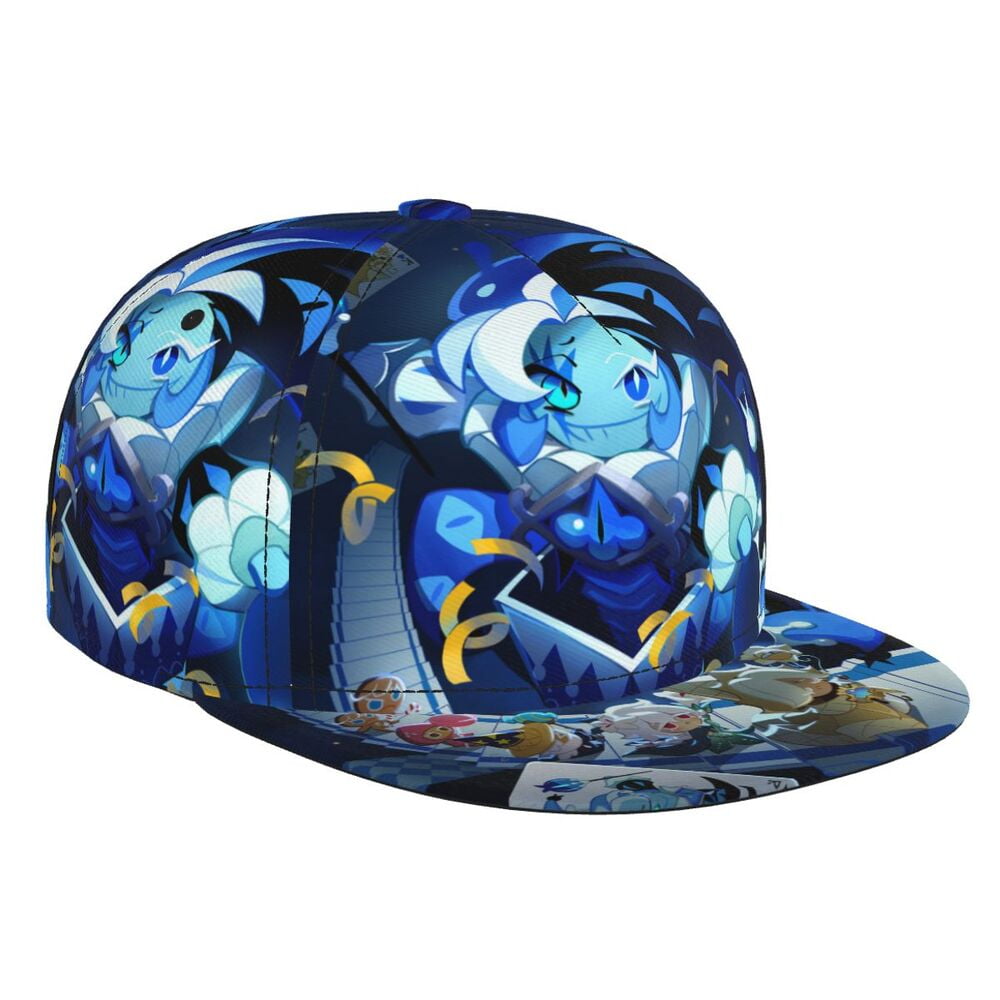 Shadow Milk Cookie Run Adjustable Brim Bill Baseball Cap Adjustable ...