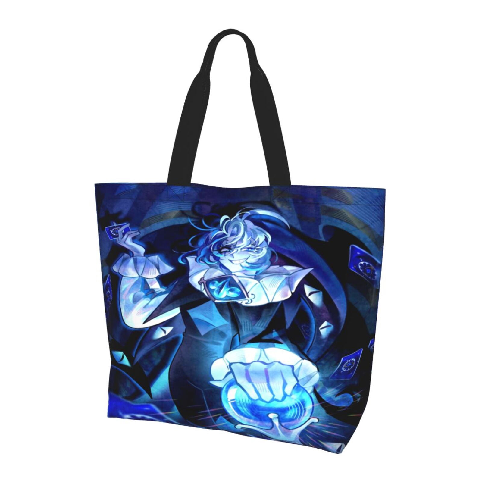 Shadow Milk Cookie Shopping Tote Bag For Women Cute Beach Bag Portable ...