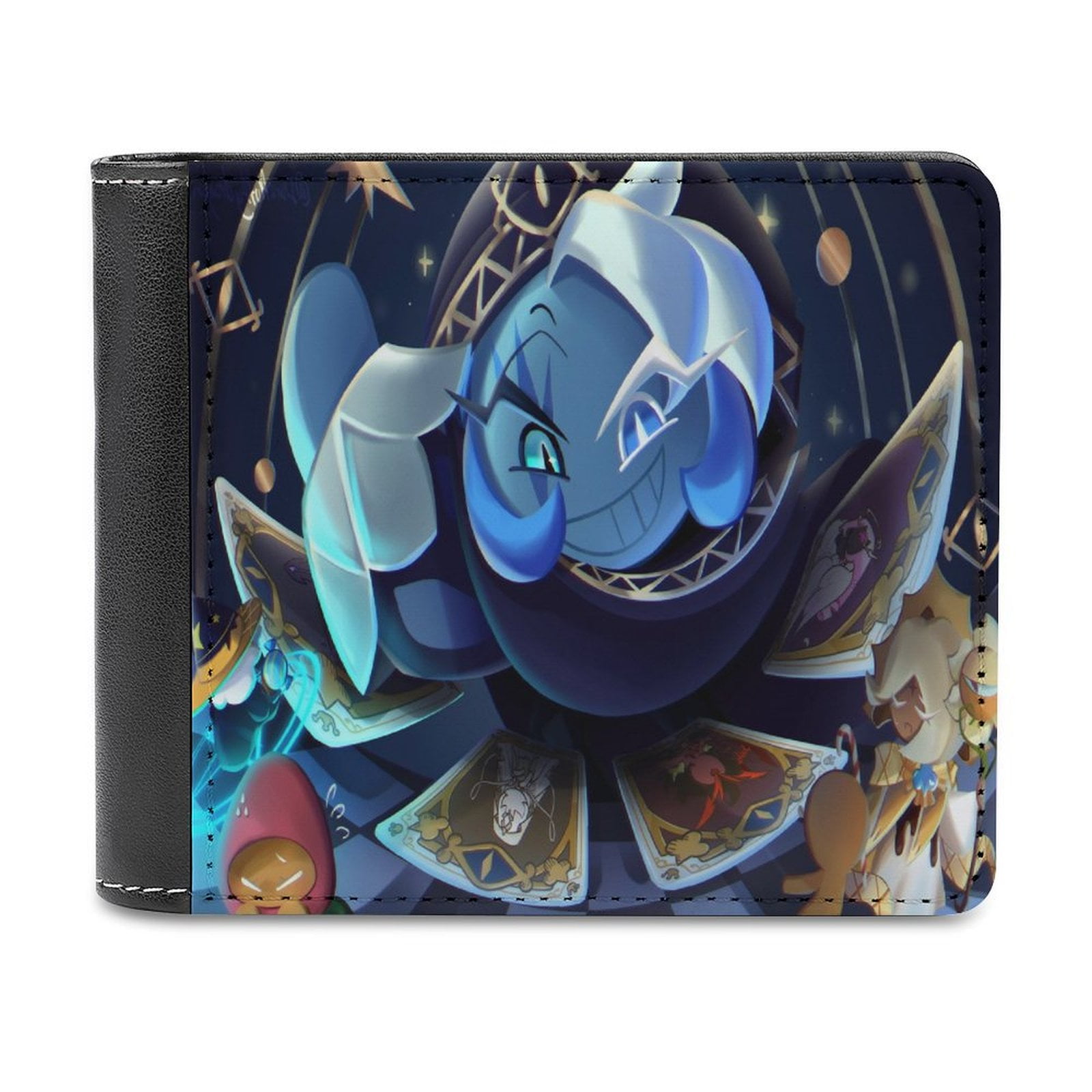 Shadow Milk Cookie Wallet for Men Leather Purse Clutch Card Holders ...