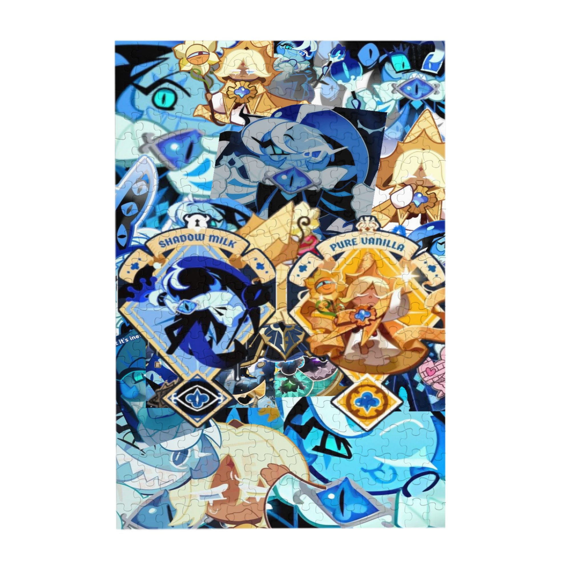 Shadow Milk Cookie Wooden Jigsaw Puzzles Educational Intellectual ...