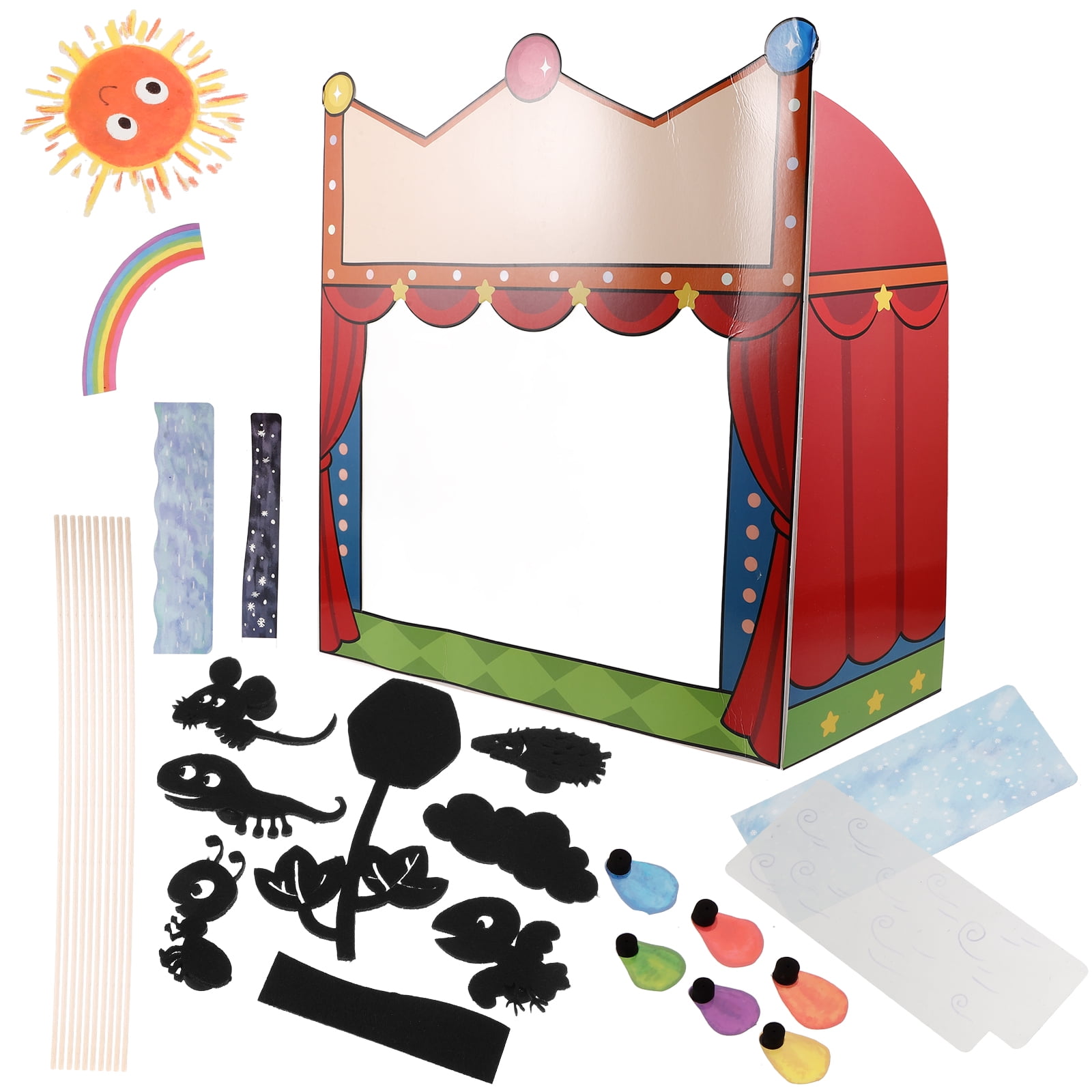 Shadow Puppet Teaching Aids Model Kits The Marionettes Child - Walmart.com