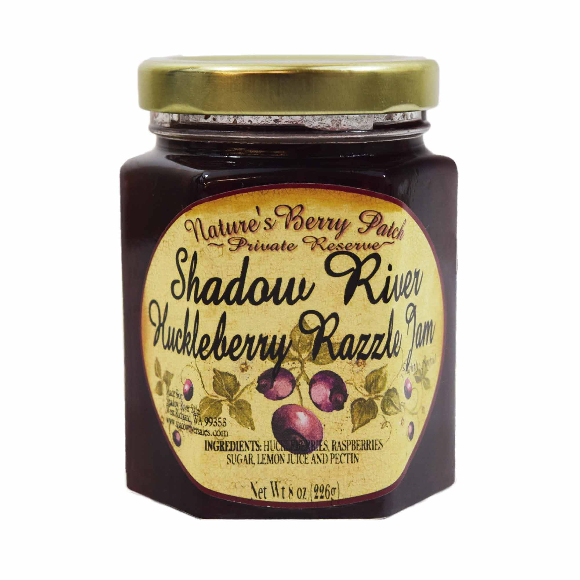 Shadow River Wild Huckleberry Raspberry Razzle Gourmet Jam 8 oz ...