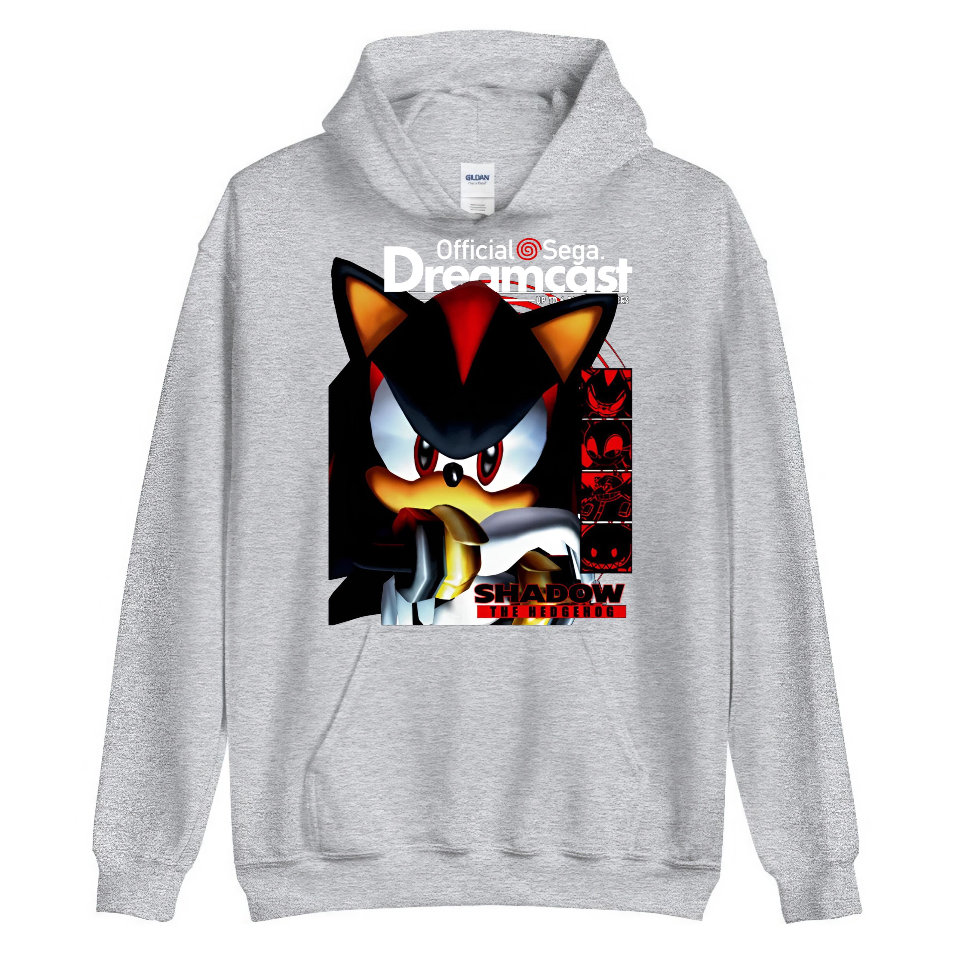 Shadow - Sonic The HedgeHog Adventure Gamer Shirt, Dreamcast Streetwear ...