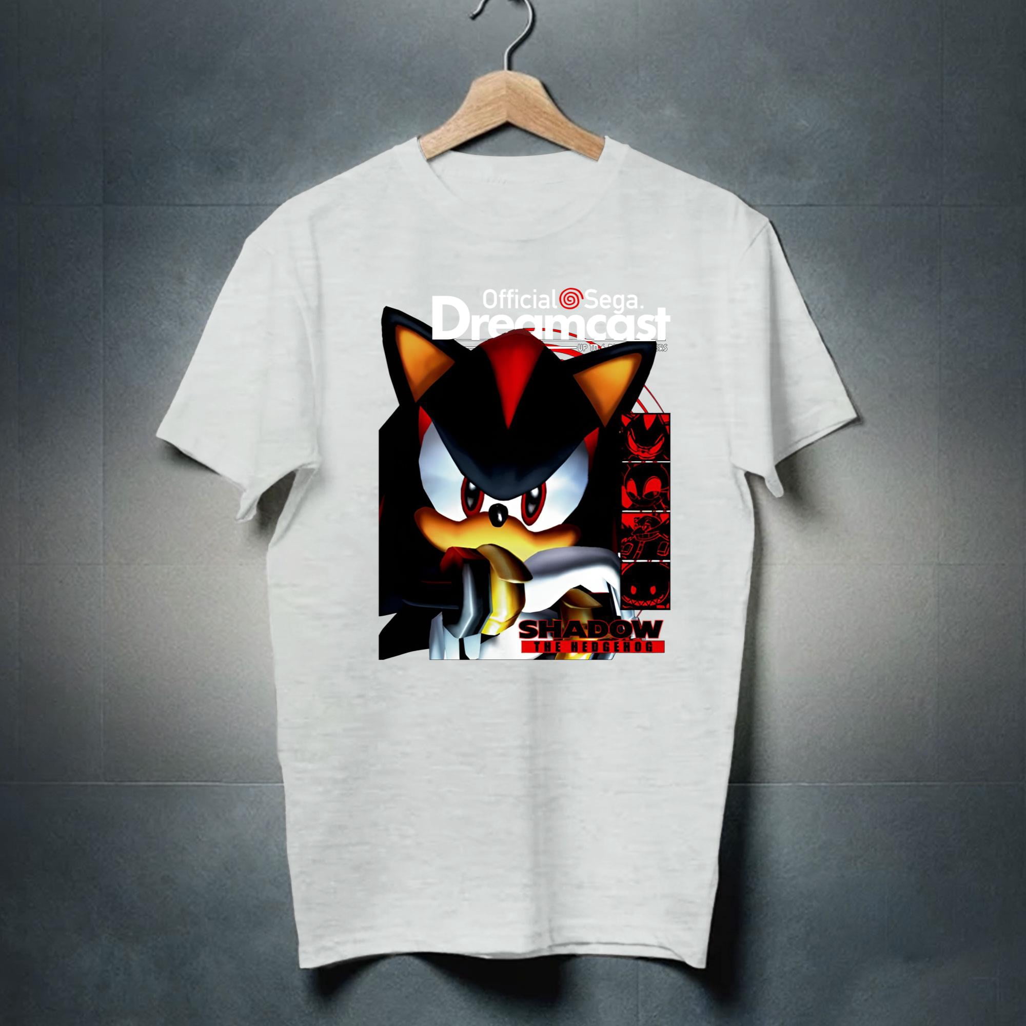 Shadow - Sonic The HedgeHog Adventure Gamer Shirt, Dreamcast Streetwear ...
